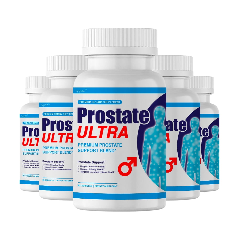 Prostate Ultra - Premium Prostate Support Blend, 5 Pack, 60 Capsules ...