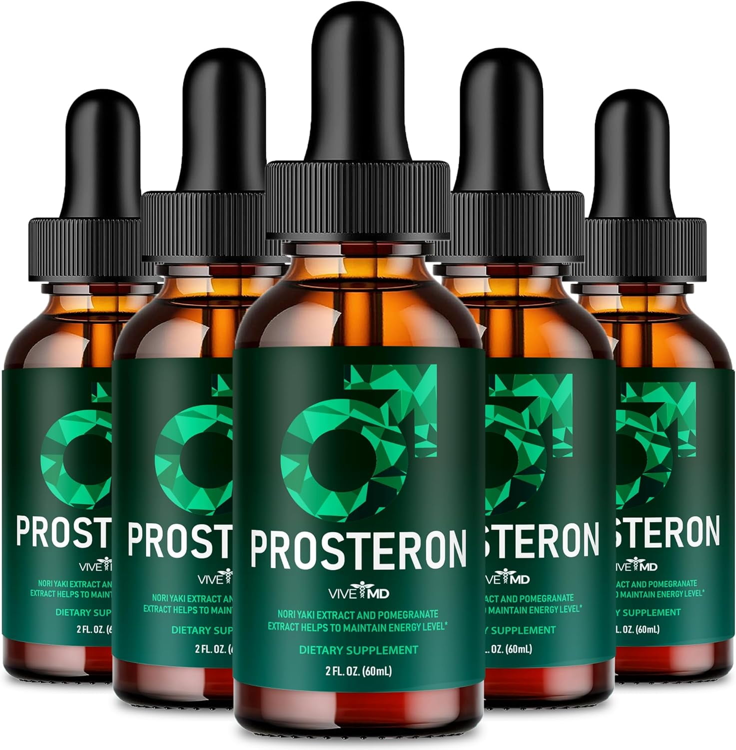 Prosteron Drops Pros teron Prostate Health Supplement Drops (5 Pack ...