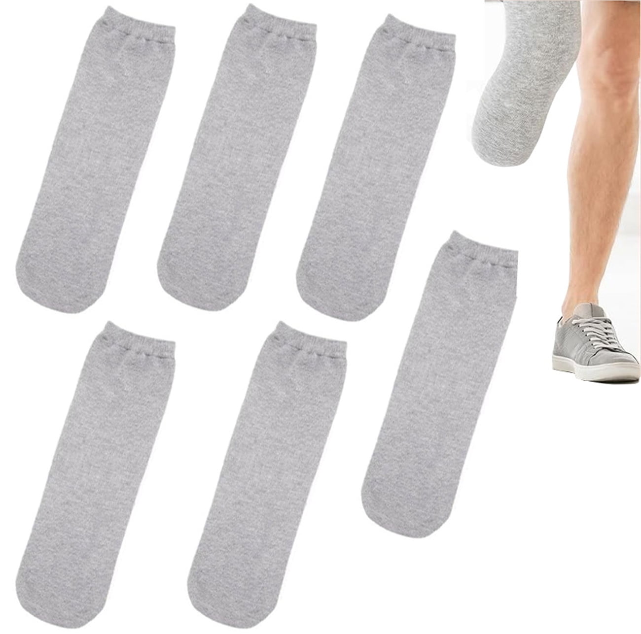 Prosthetic Socks,Bexikou 6 Pcs 35cm Prosthetic Stump Shrinkers ...