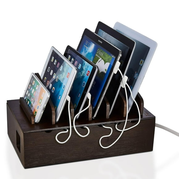 Shop Desk Organizer and Charging Stations for Multiple Devices