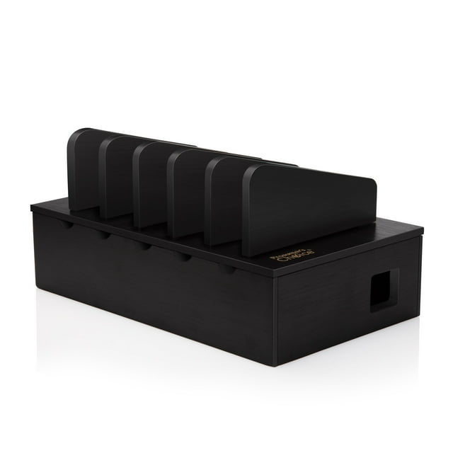 Prosumer's Choice Bamboo Multiple Device Rack: Desktop Organizer ...