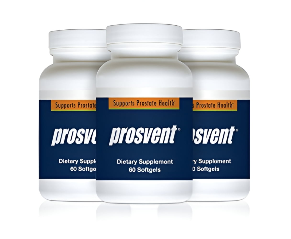 Prosvent Prostate Supplements for Men, Saw Palmetto, Vitamin D, Zinc ...