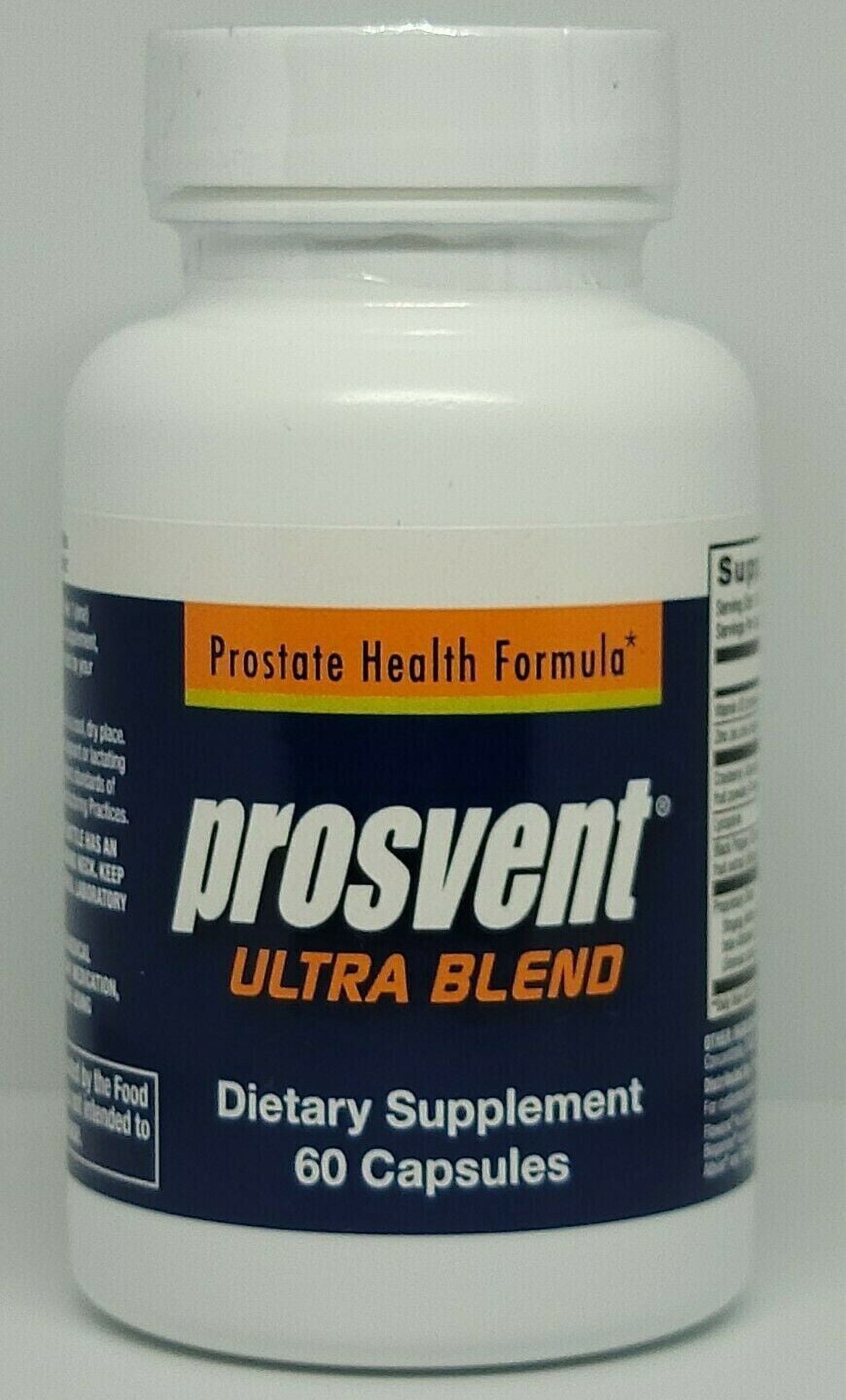 Prosvent Ultra Blend, Prostate Health Supplement with Saw Palmetto, 60 ...