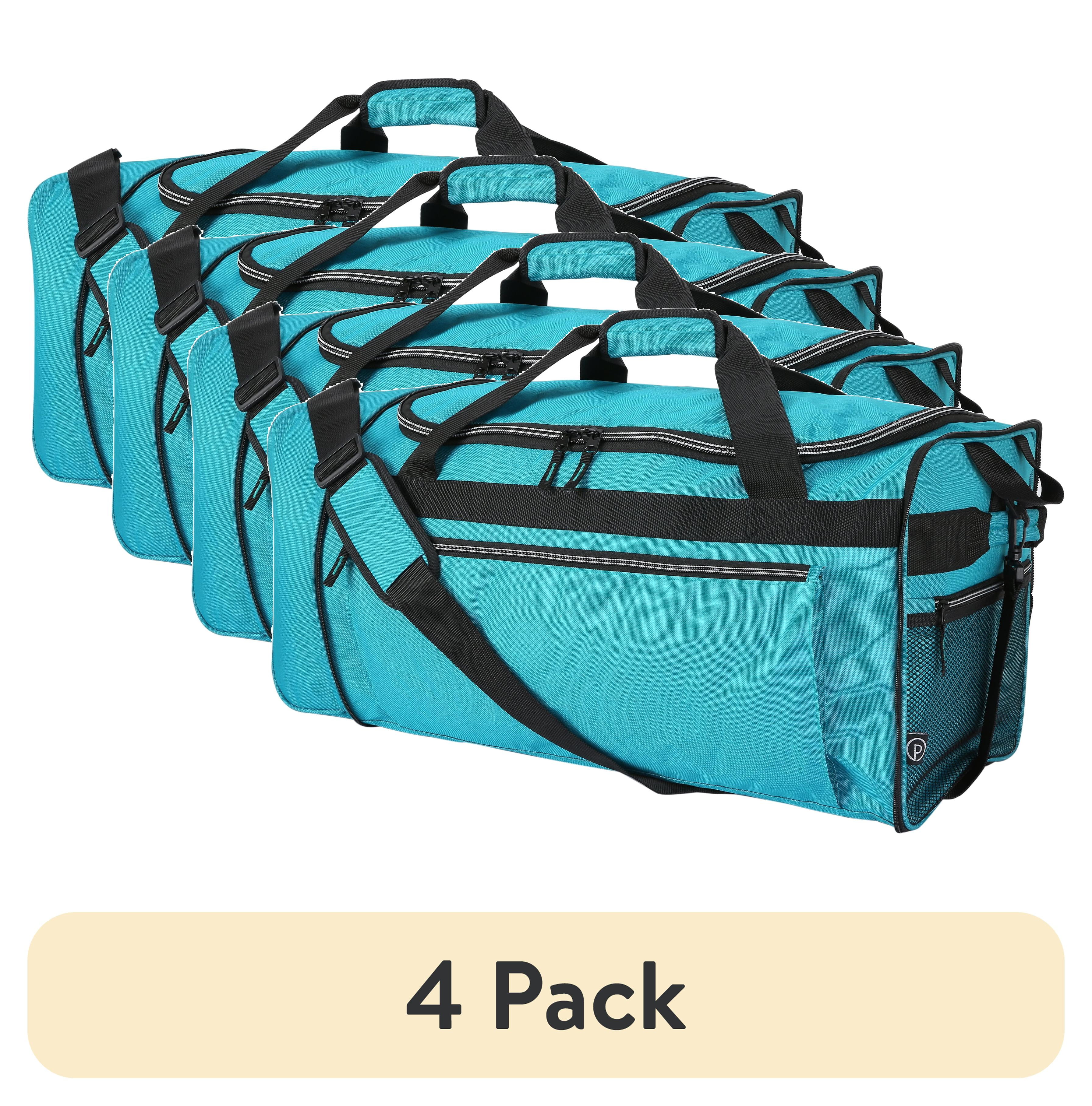(4 pack) Protege 28-inch Large Collapsible Rolling Duffel for Travel ...