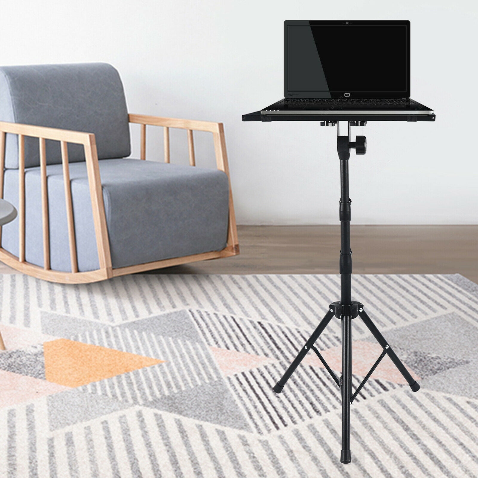 Protable Adjustable Projector Stand Tripod Laptop Tripod Stand Holder ...
