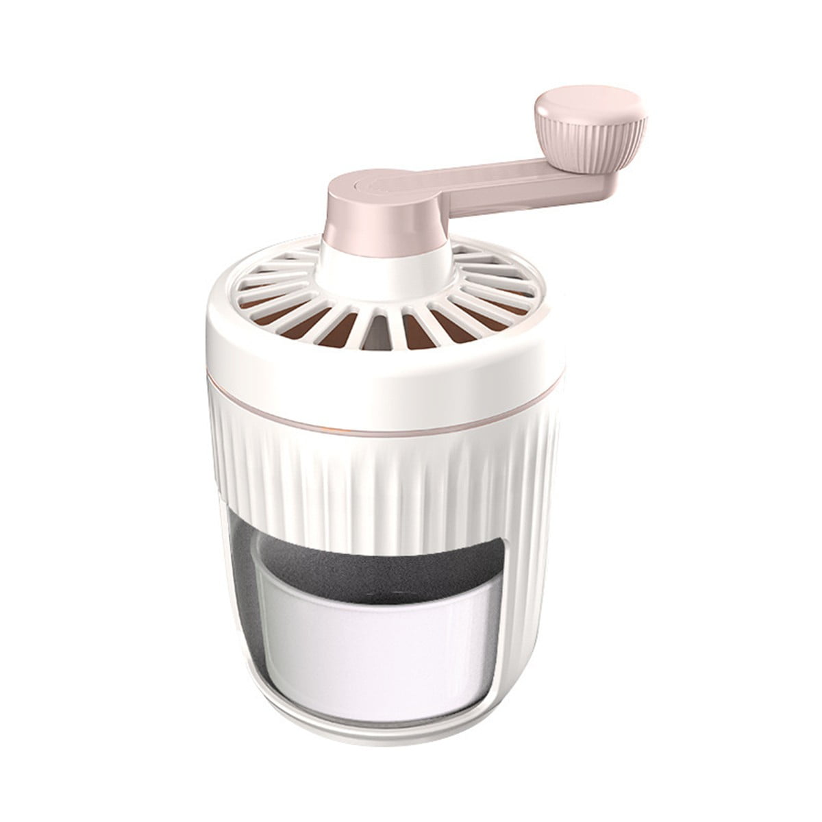 Protable Hand-Operated Ice Shaver Snow Cone Machine Hand Ice Breaker ...