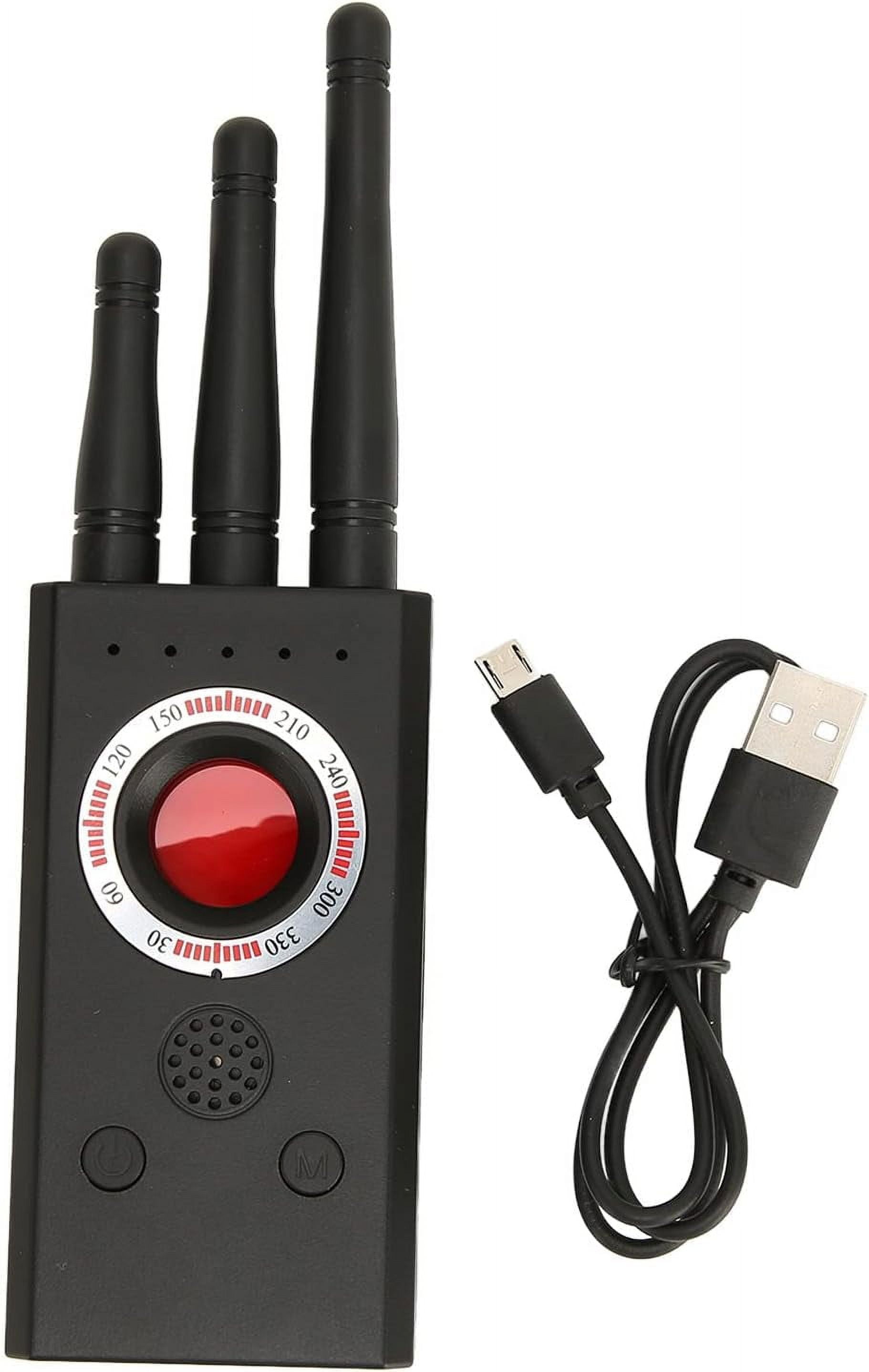 Protable Hidden Device Detector with Indicator Light, Anti Spy Detector ...