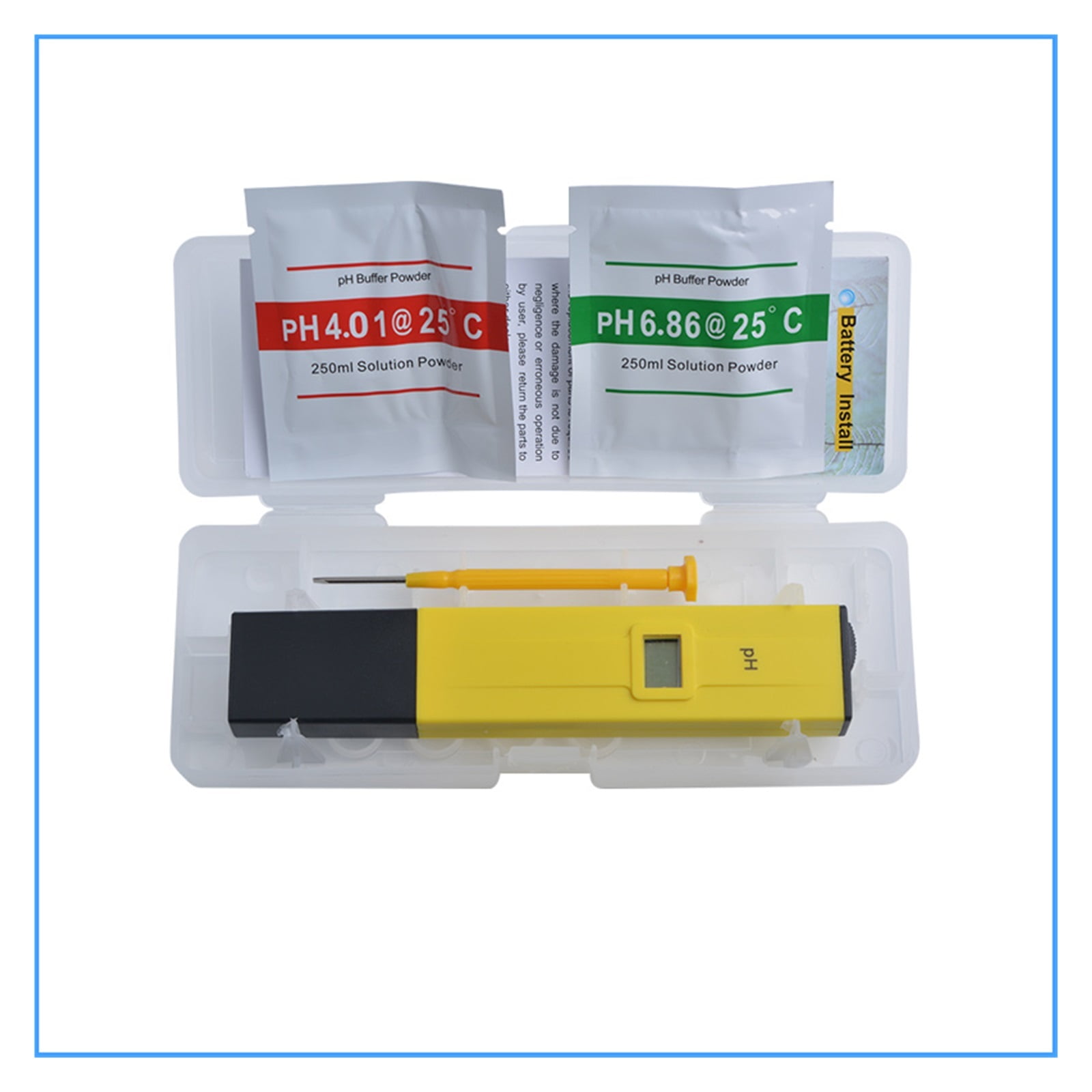 Protable LCD Digital PH Meter Pen of Tester Aquarium Pool Water Wine ...