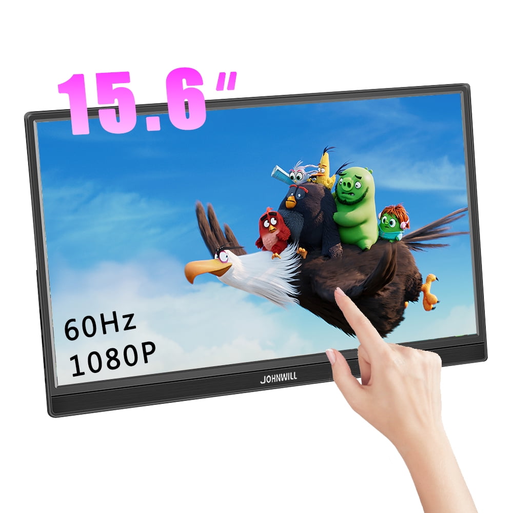 Protable Monitor 15.6 Inch Touchscreen HD 1920x1080P IPS Panel Display ...