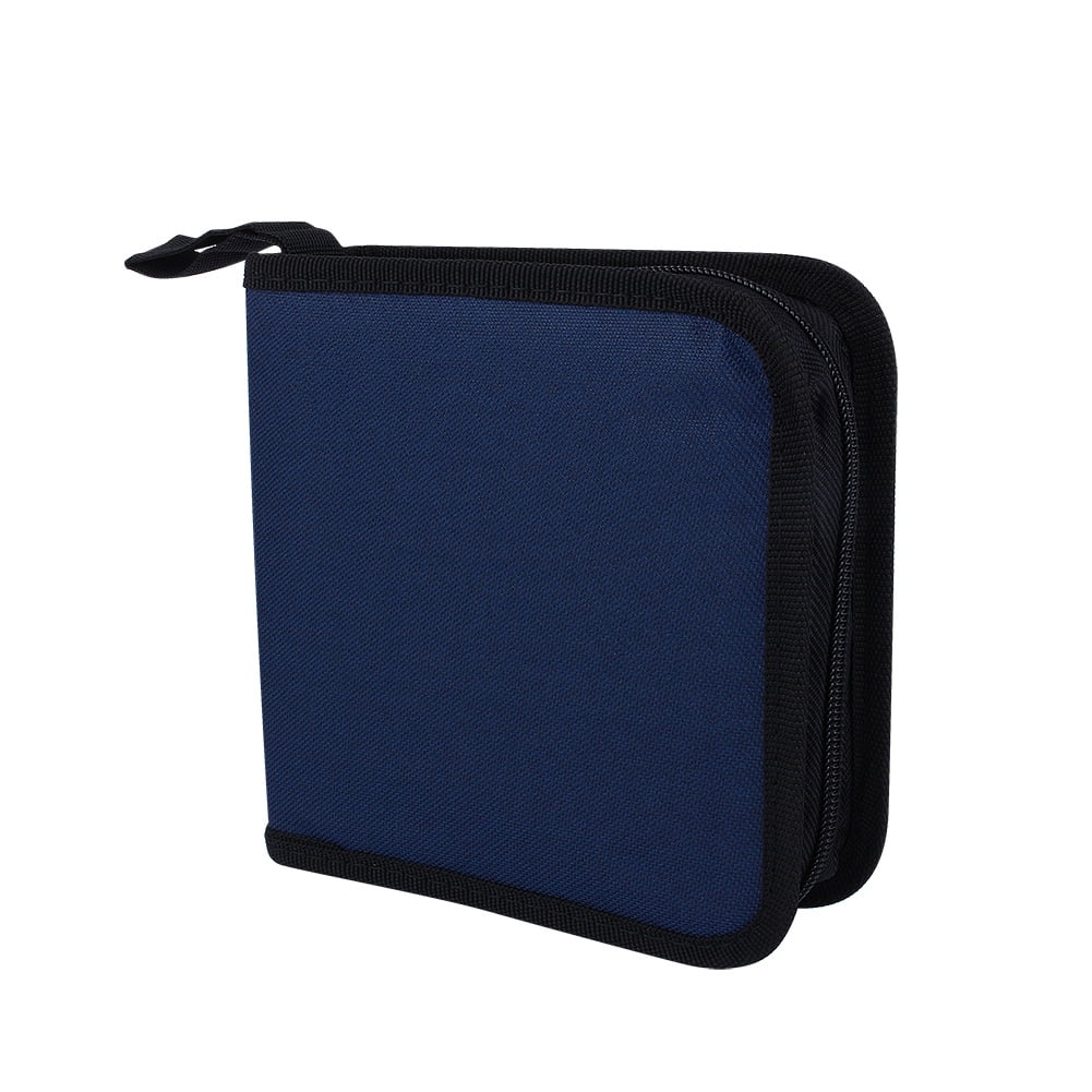 Protable Oxford Cloth 40 Disc Cd Dvd Holder Dj Storage Zipper Case ...