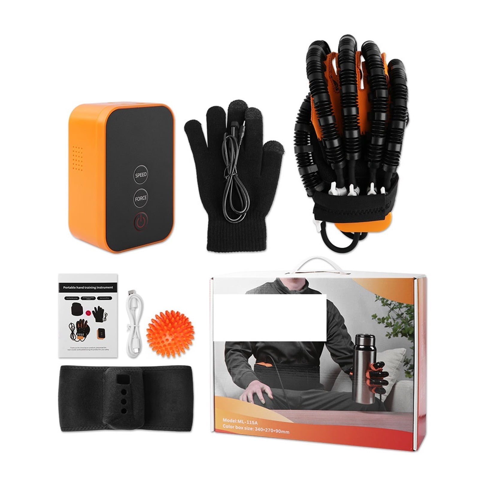 Protable Rehabilitation Robot Gloves Stroke Hemiplegia Cerebral ...