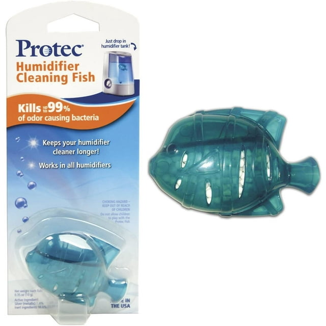 Protec Mist Humidifier Tank Cleaning Fish, 200-600 sq ft, Color May ...