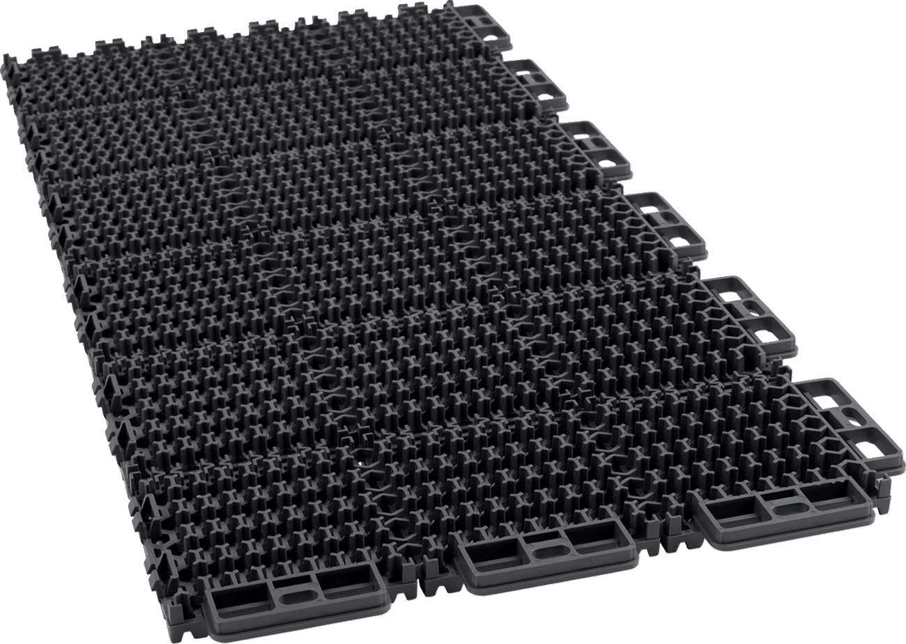 Caliber 13613-3 ProTech XT Flooring - Gray - 24pz. - Walmart.com