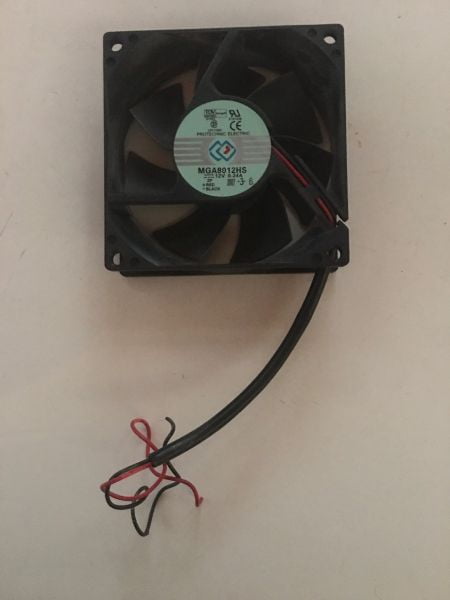 Protechnic electric fan mga8012hs 12v 0.24a 80mm x 25mm, 2 wire no connector - Walmart.com