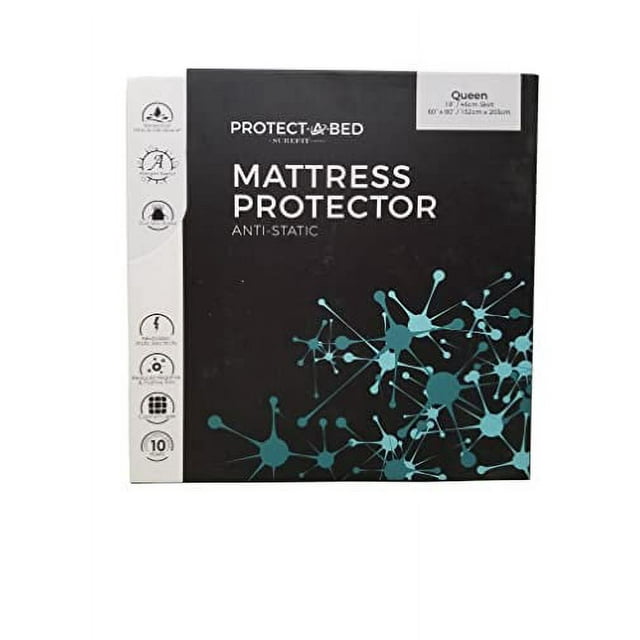 Protect-A-Bed Mattress Protector Anti-Static Queen 60"x80" - Walmart.com