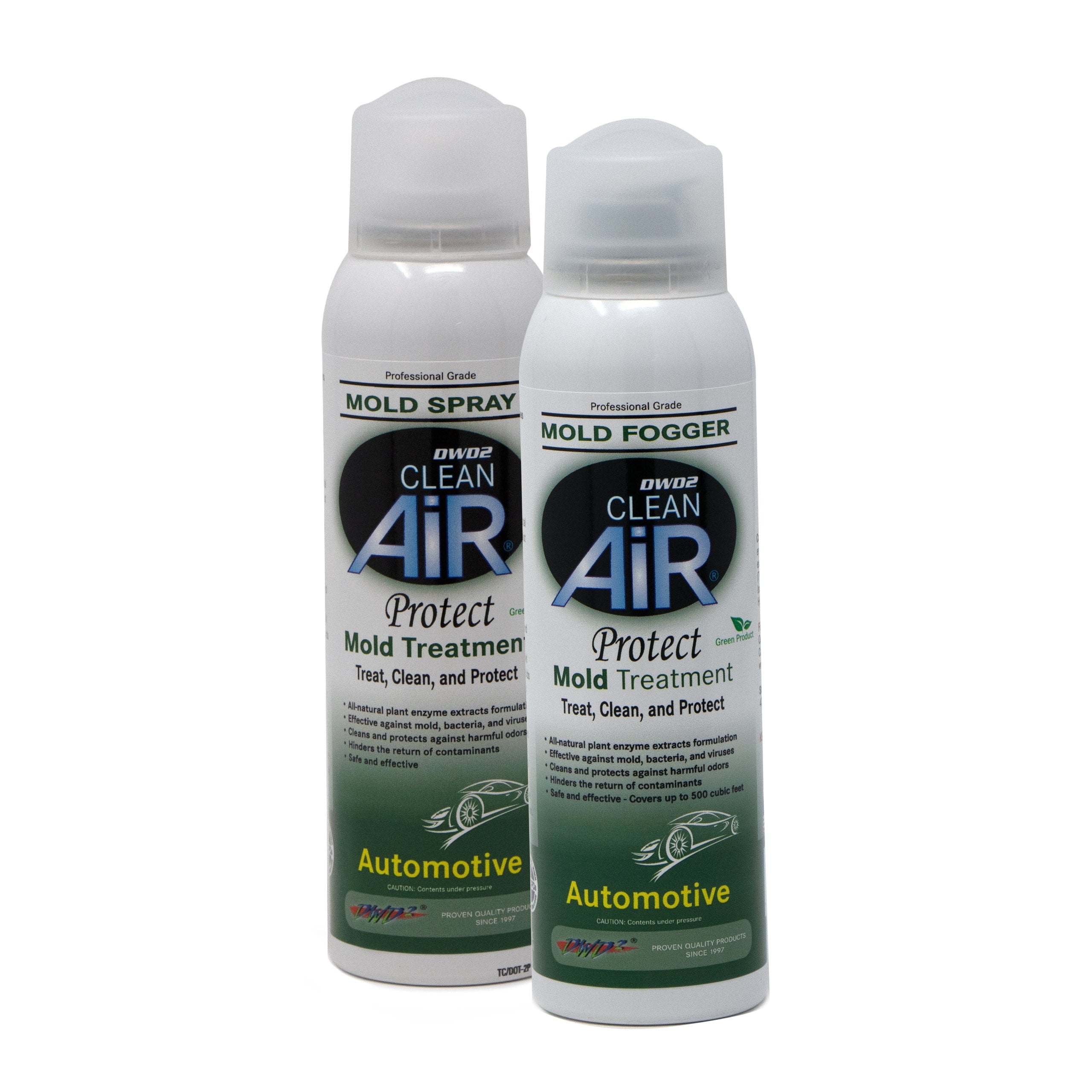 DWD2 Protect Automotive Mold Odor Treatment: Mildew Smell Eliminator ...