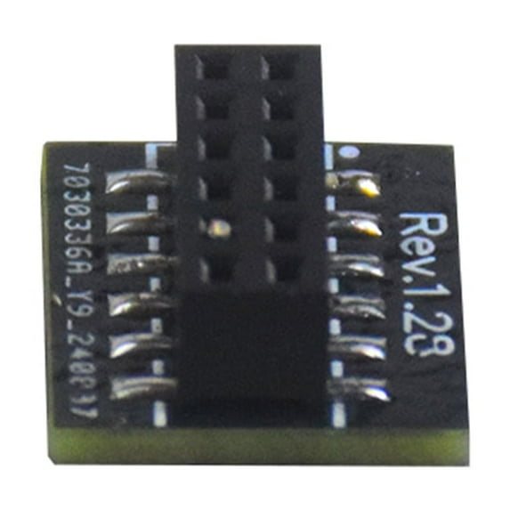Protect Data High Security 12 Pin SPI TPM 2.0 Encryption Security Module for Motherboards ...