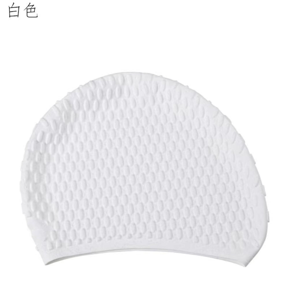 Protect Ear Bubble Swim Cap Non-Slip Particle Water Sports Swimming ...