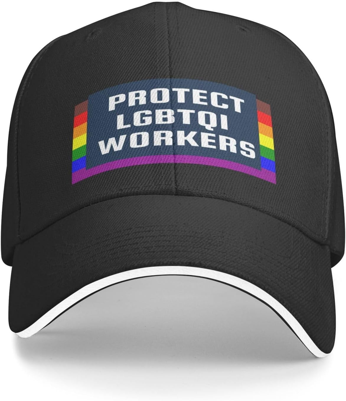 Protect Lgbtqi Workers Hat Rainbow LGBT Rights Pride Gay Baseball Cap ...