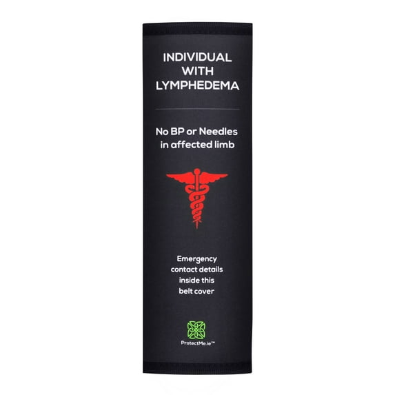 Protect Me Lymphedema Seatbelt Cover with Emergency Support - Comfort ...