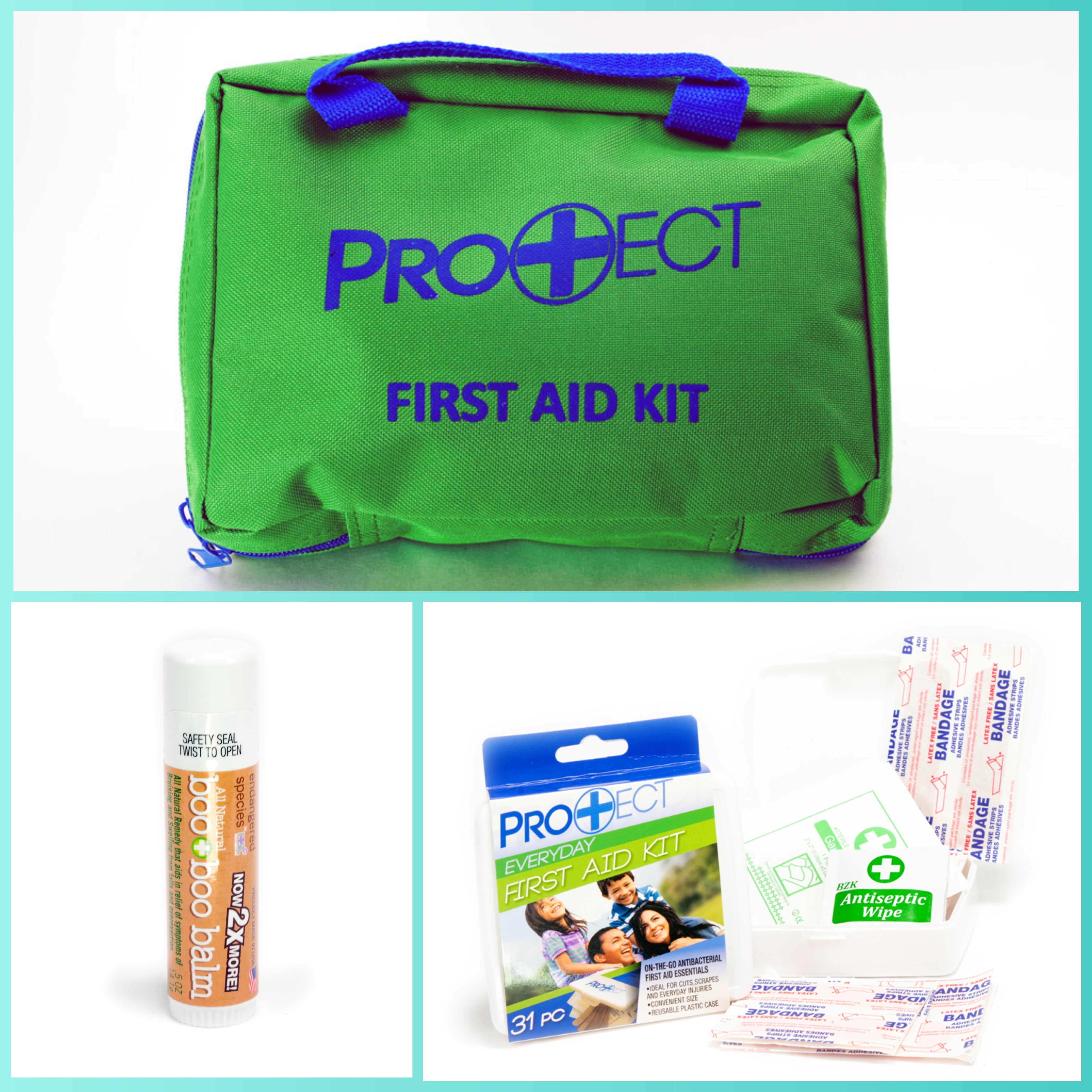 Protect Mega Travel First Aid Kits with Boo Boo Balm - Walmart.com