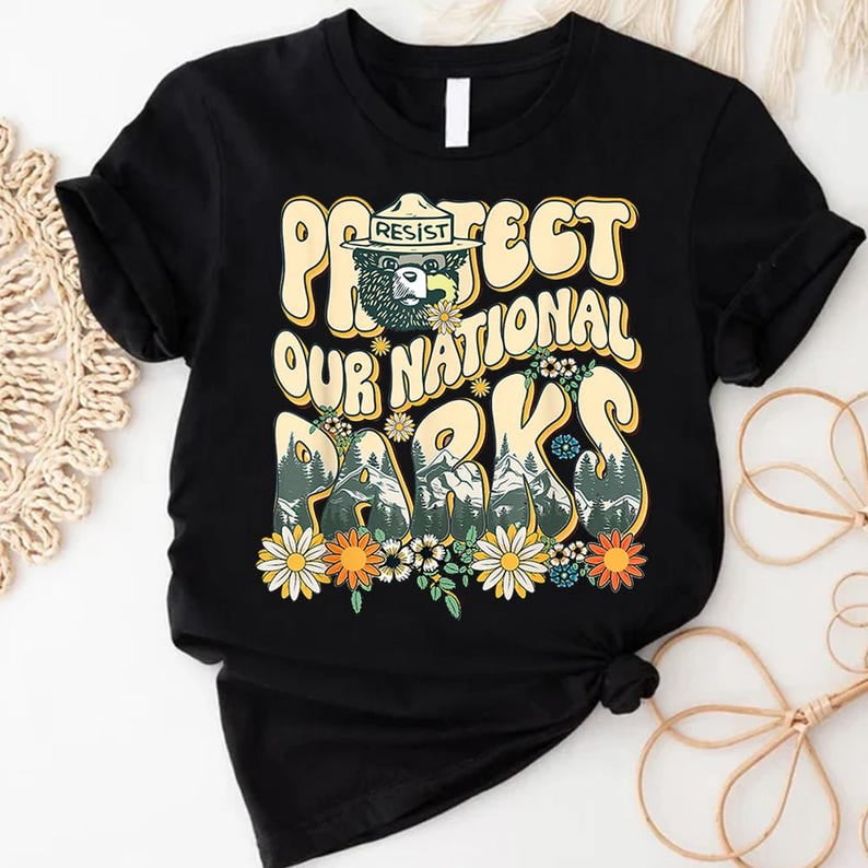 Protect Our National Parks Shirt, Save Our Park Granola Girl, Protect ...