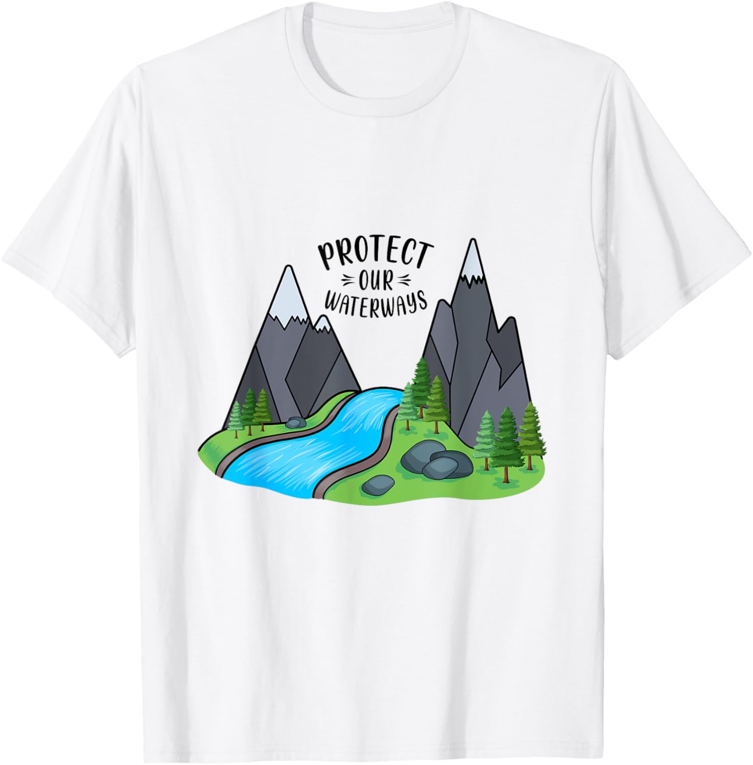 Protect Our Waterways Pro Earth Pro Conservation T-Shirt-XL - Walmart.com