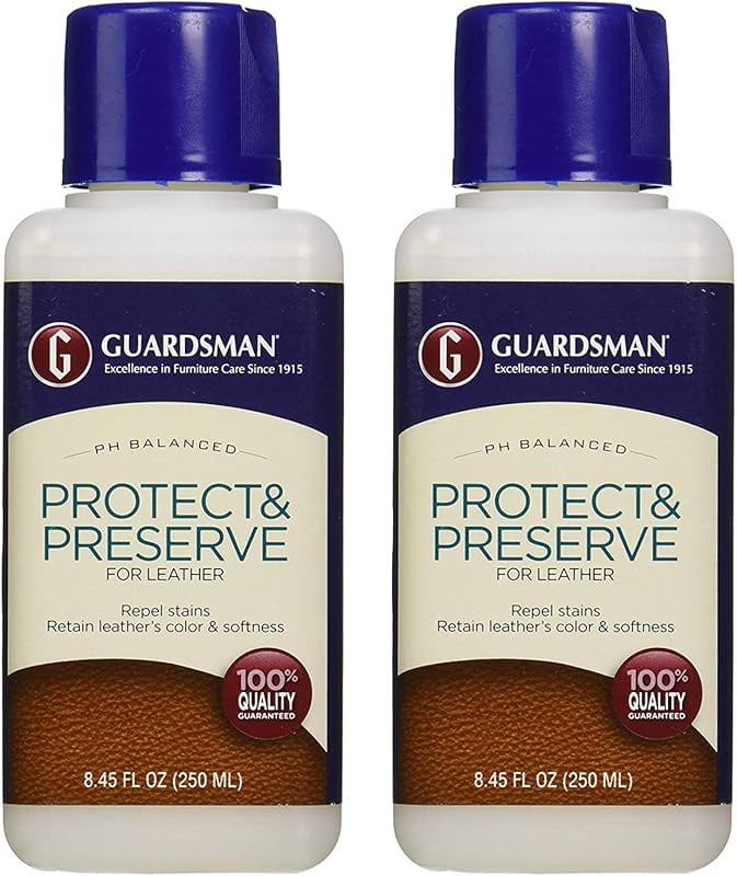 Protect & Preserve for Leather 8.4 oz - Repels Stains, Retains Color ...