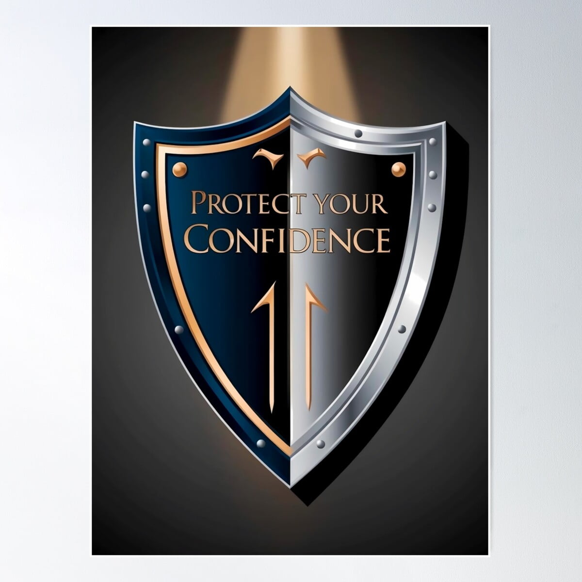 Protect Your Self-Confidence Poster – Motivational Wall Art For Self ...