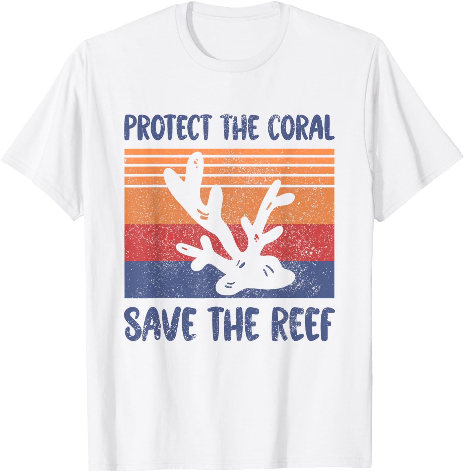 Protect the Coral Save the Reef T-Shirt - Walmart.com