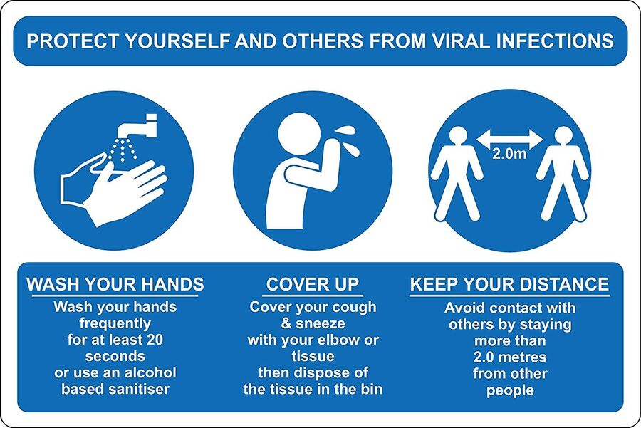 Protect yourself and others from viral infections wash your hands ...
