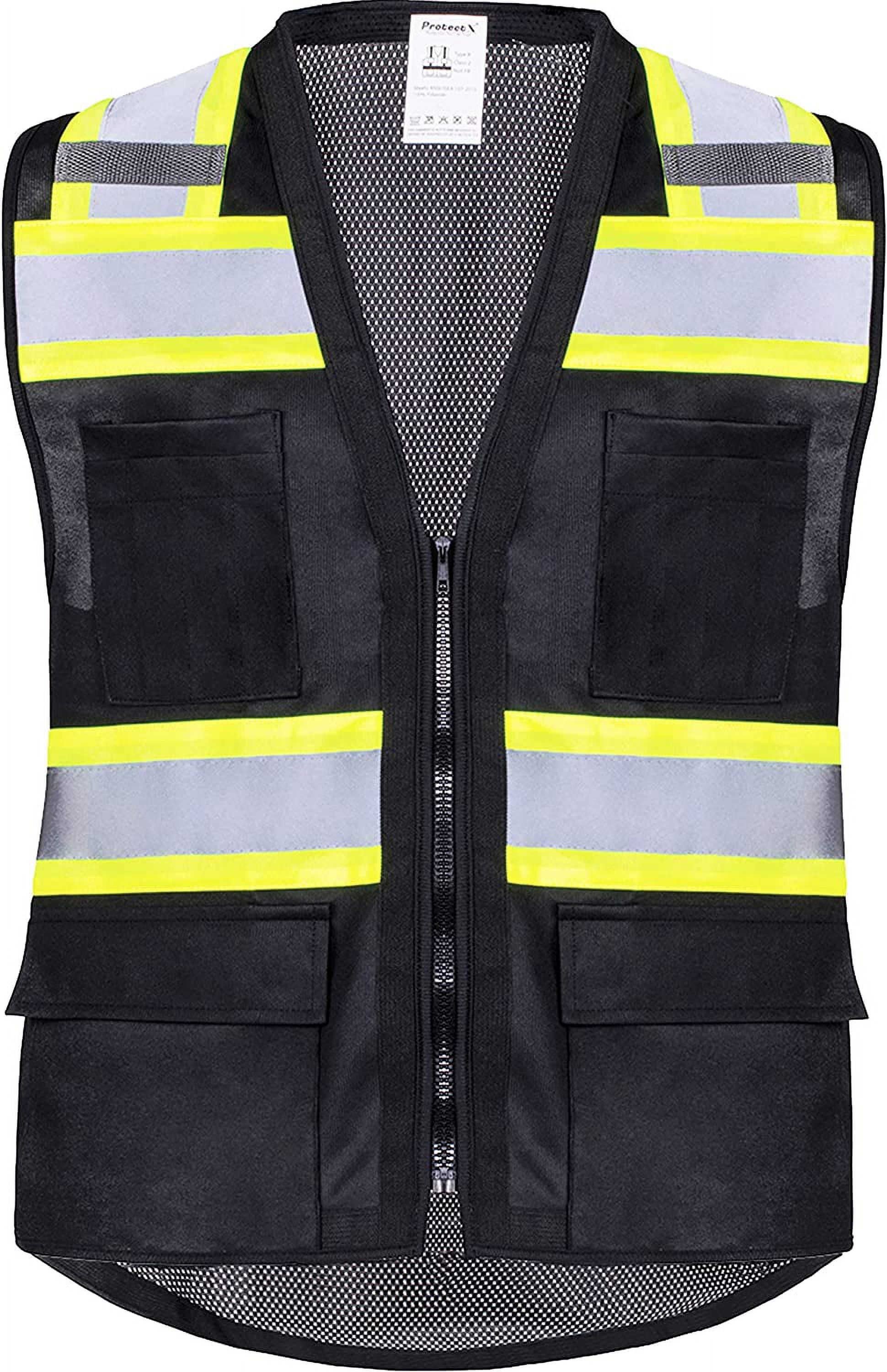 High Visibility Class 2 Orange Safety Vest - Size Extra Large - Walmart.com