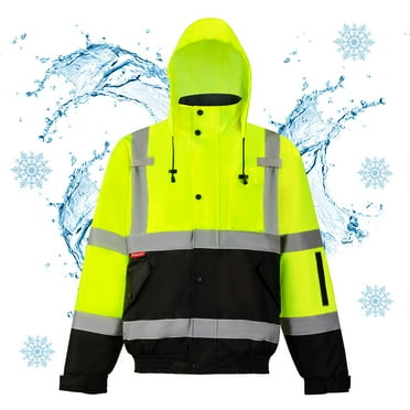 High Visibility Jacket Reflective Safety - Walmart.com