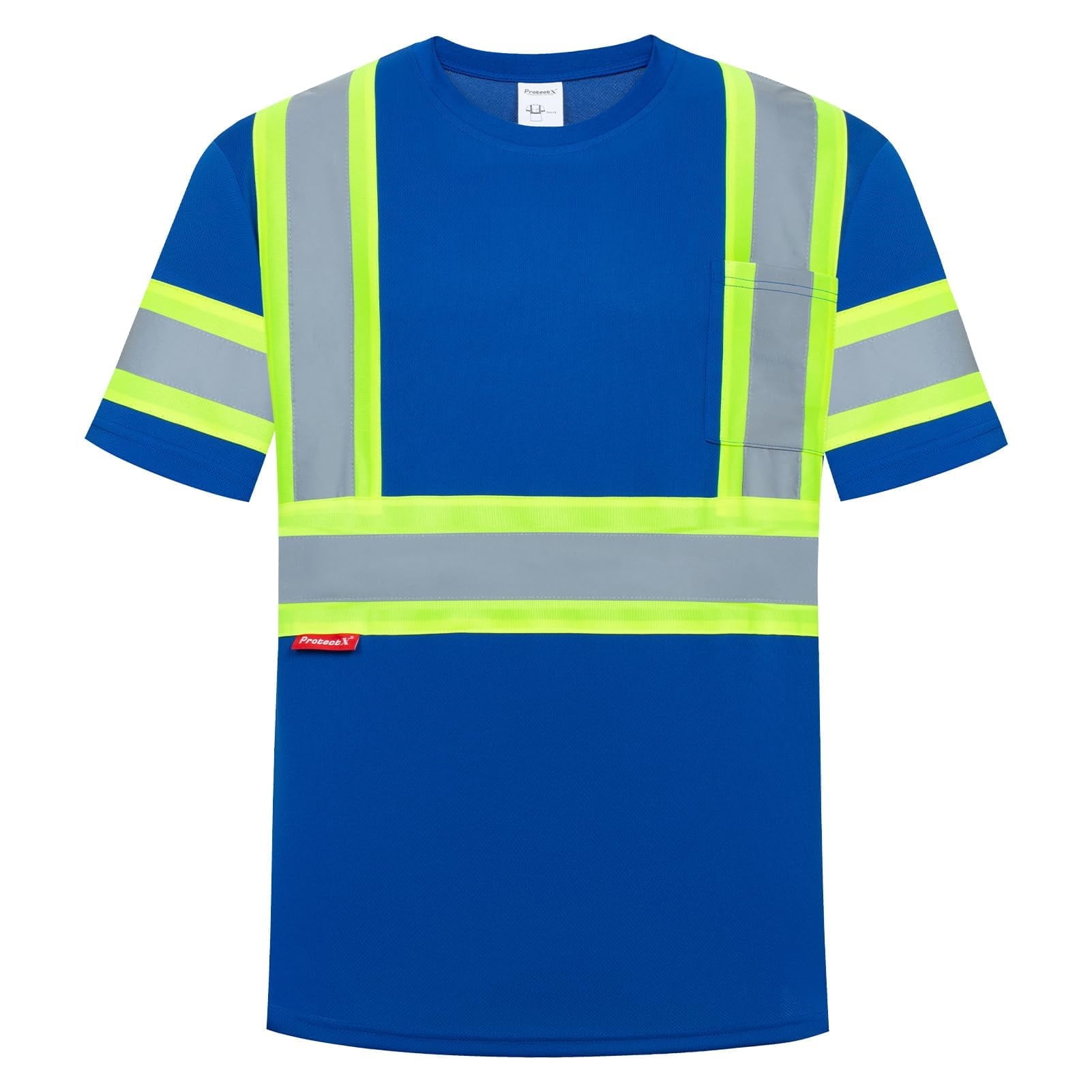 High Visibility Shirts for Men Women, Quick Dry Safety Short Sleeves T ...