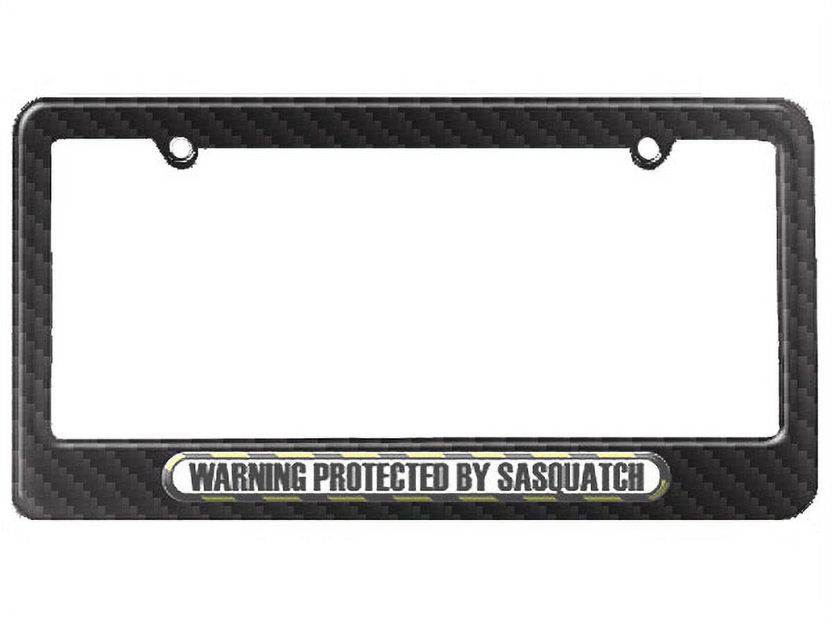 Protected By Sasquatch License Plate Frame - Walmart.com
