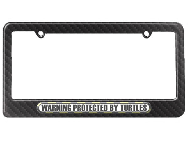 Protected By Turtles License Plate Frame - Walmart.com