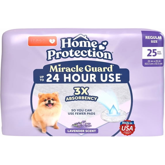 Protection Miracle Guard Lavender Scented Pads, Regular Size 25 Count ...