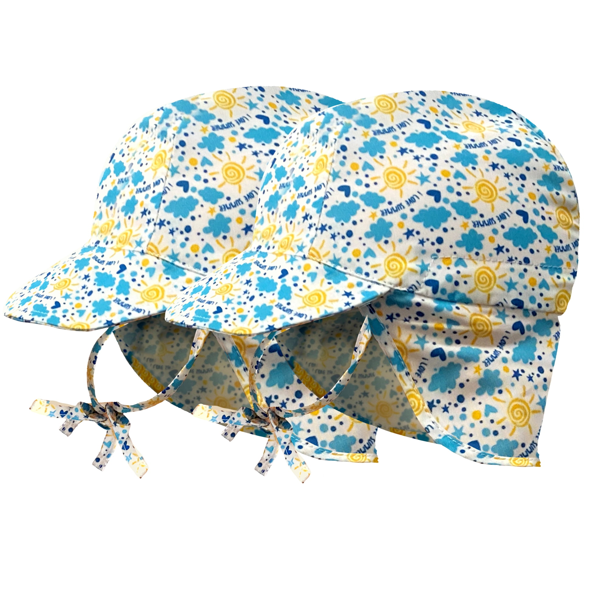 Protective Baby Sun Hat With UPF 50+ Protection Adjustable Infant ...