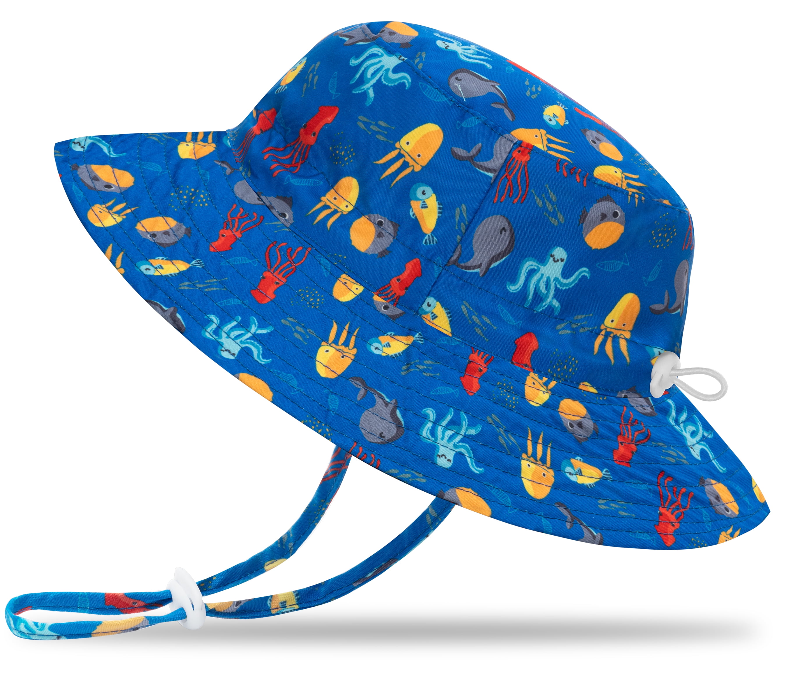 Protective Baby Sun Hat With UPF 50+ Protection Adjustable Infant ...