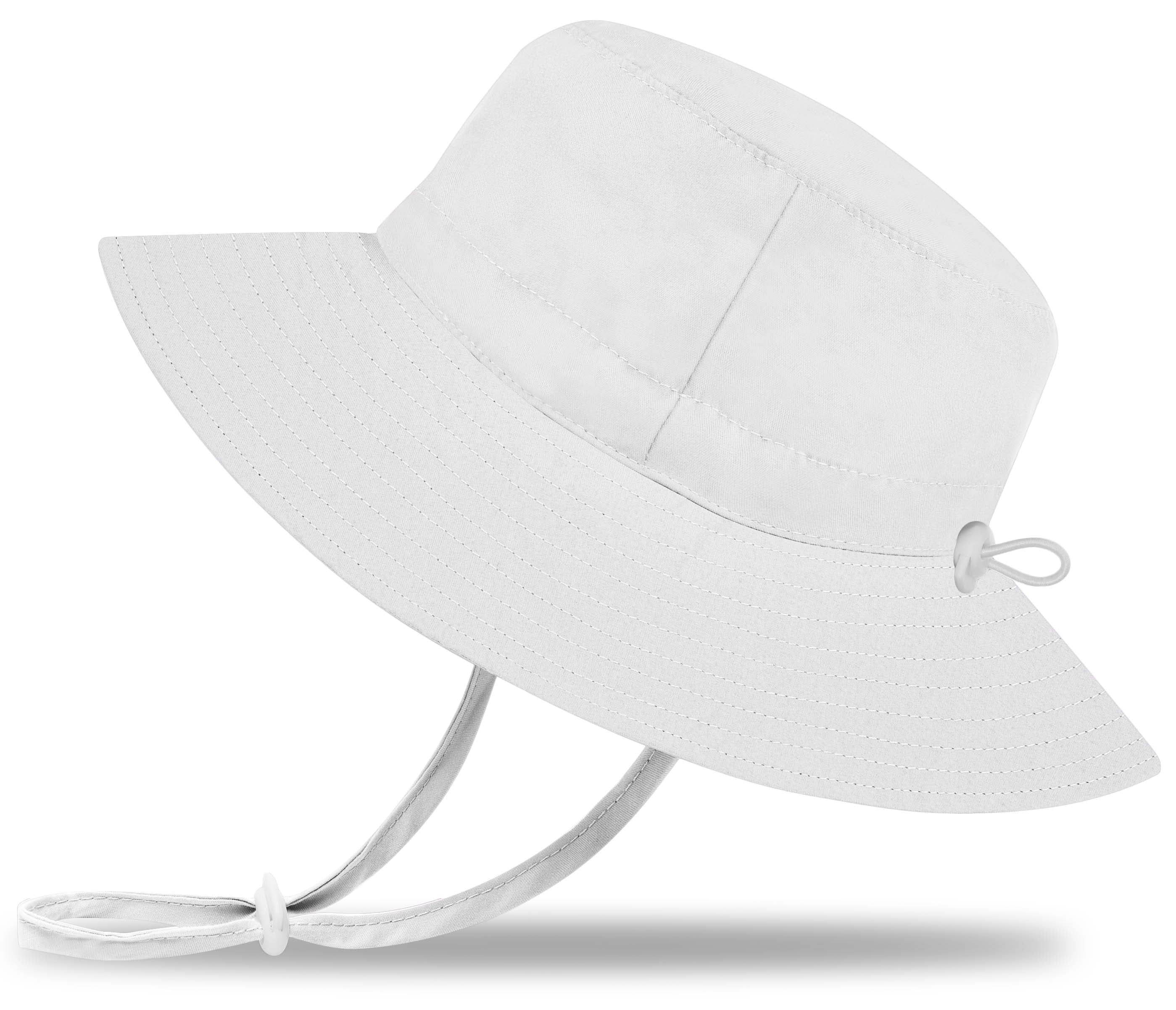 Protective Baby Sun Hat With UPF 50+ Protection Adjustable Infant ...