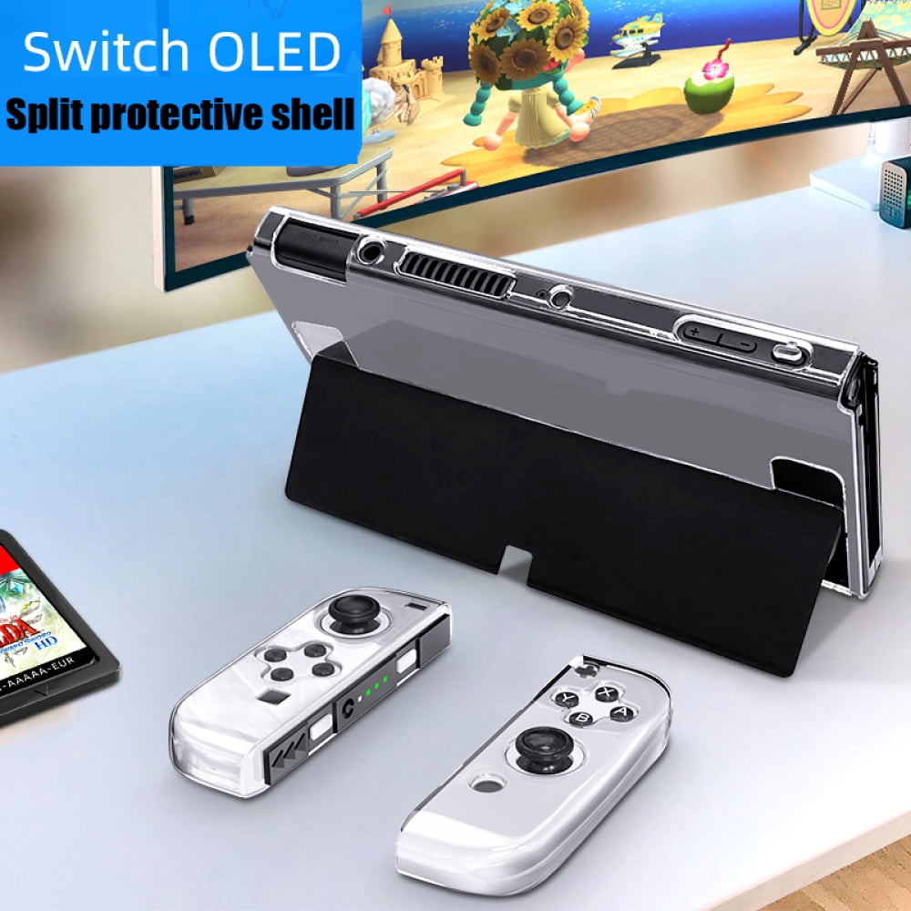 Protective Case Shell Transparent Protector Cover for Nintendo Switch ...