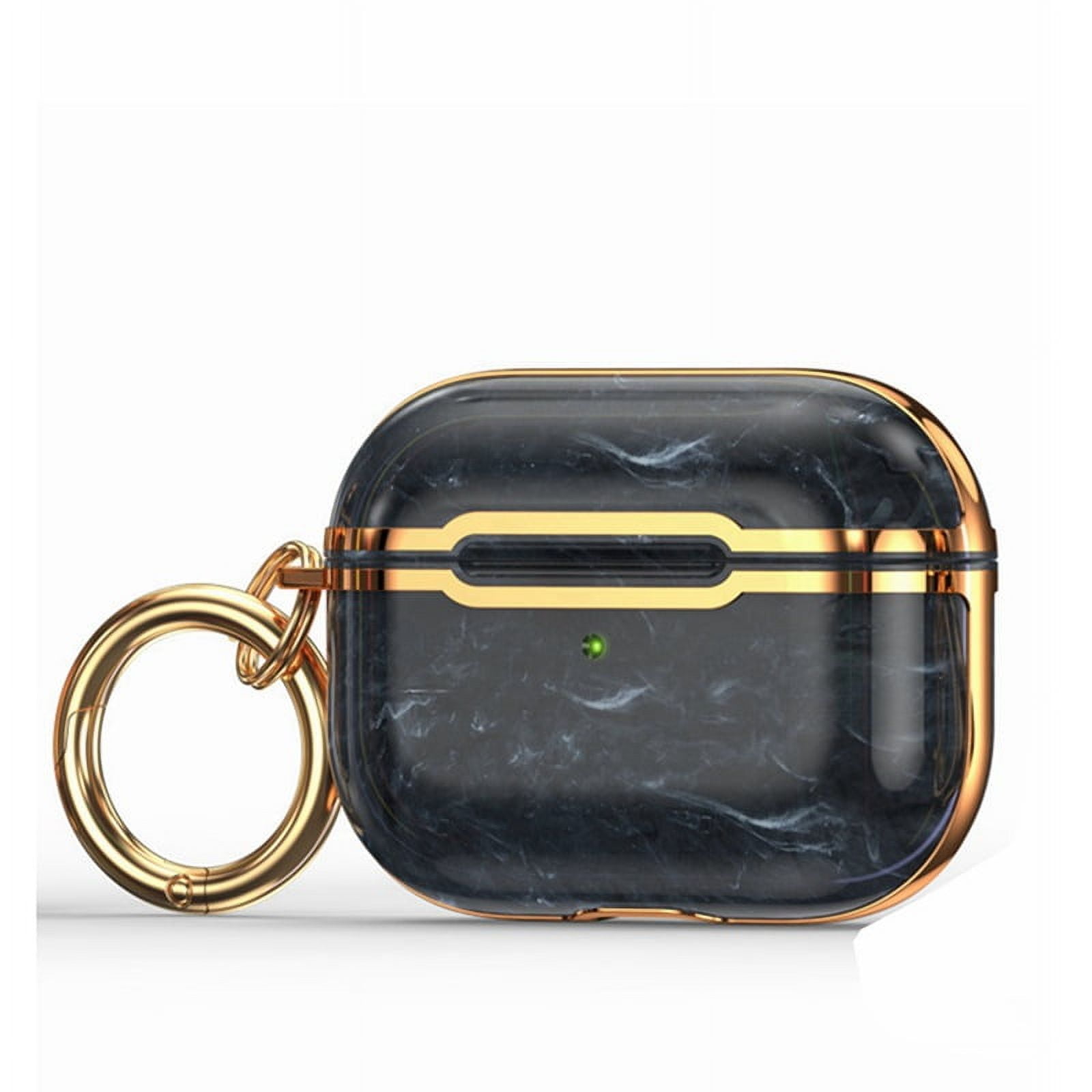 Protective Case for AirPods 1/2/3 & AirPods Pro 1/2, Marble Carbon ...