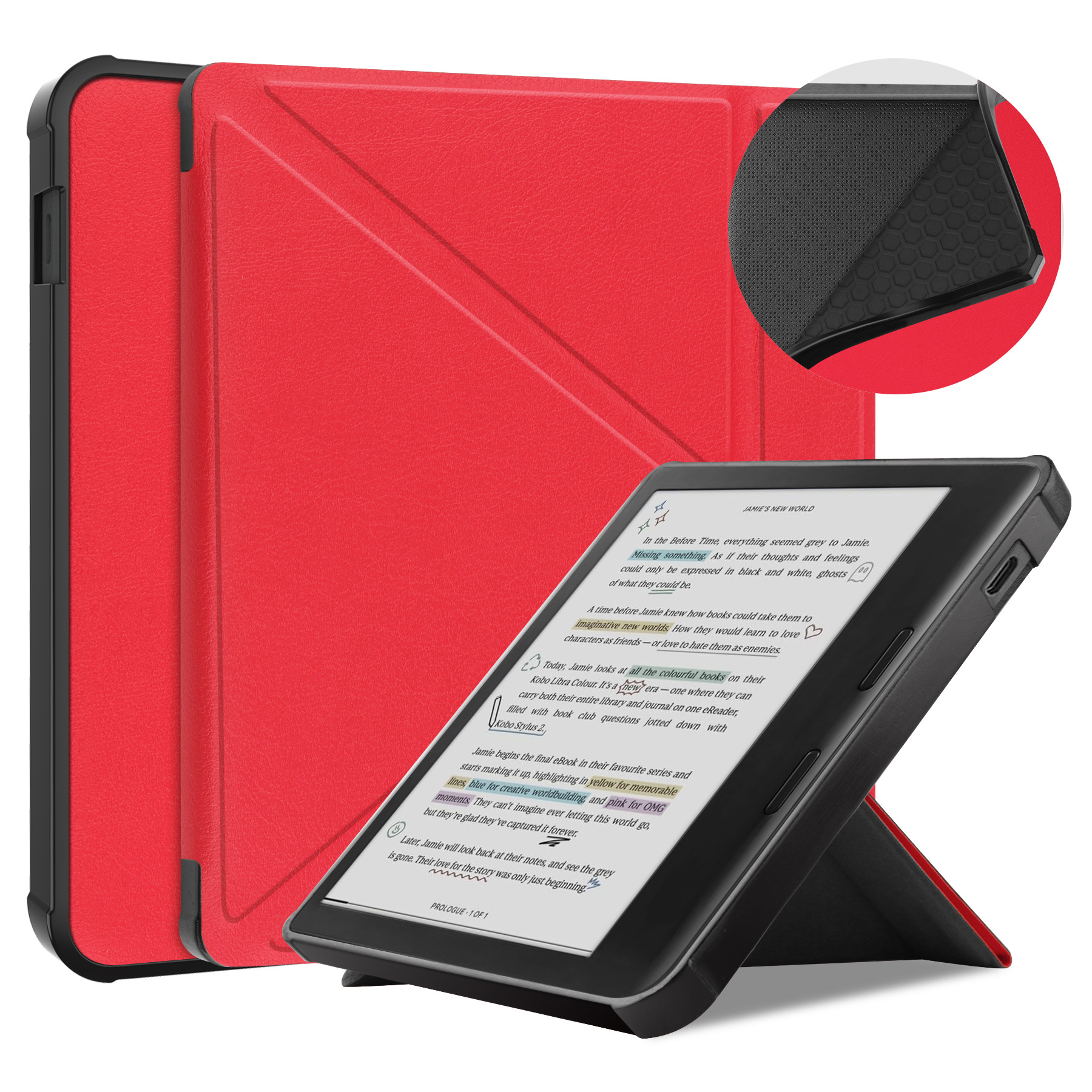 Protective Case for Kobo Libra Colour 7 Inch Ebook 2024 Release ...