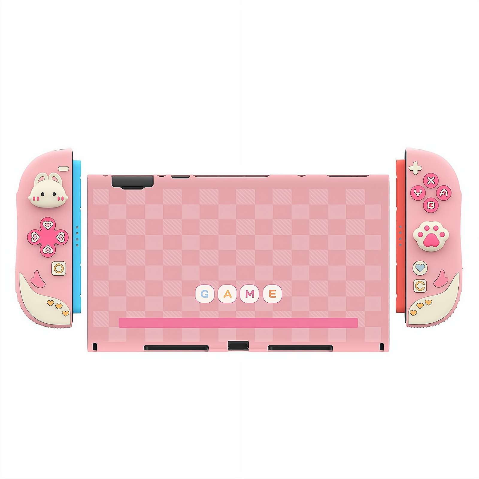 Protective Case for Nintendo Switch 2, Grip Cover for JoyCon, Split ...