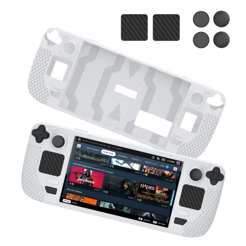 Protective Case for Steam Deck, Accessories Kit Including Silicone ...