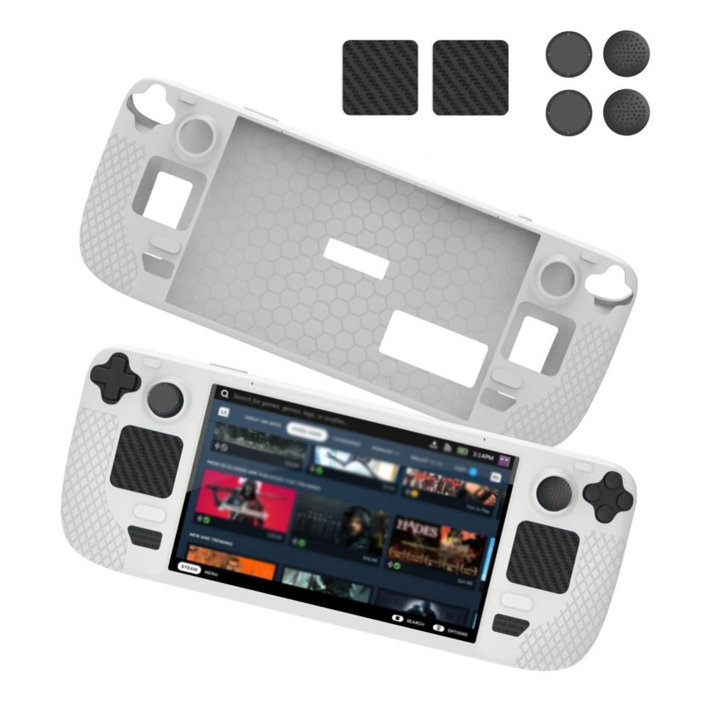 Protective Case for Steam Deck, Upgrade Soft Silicone Protective Case ...