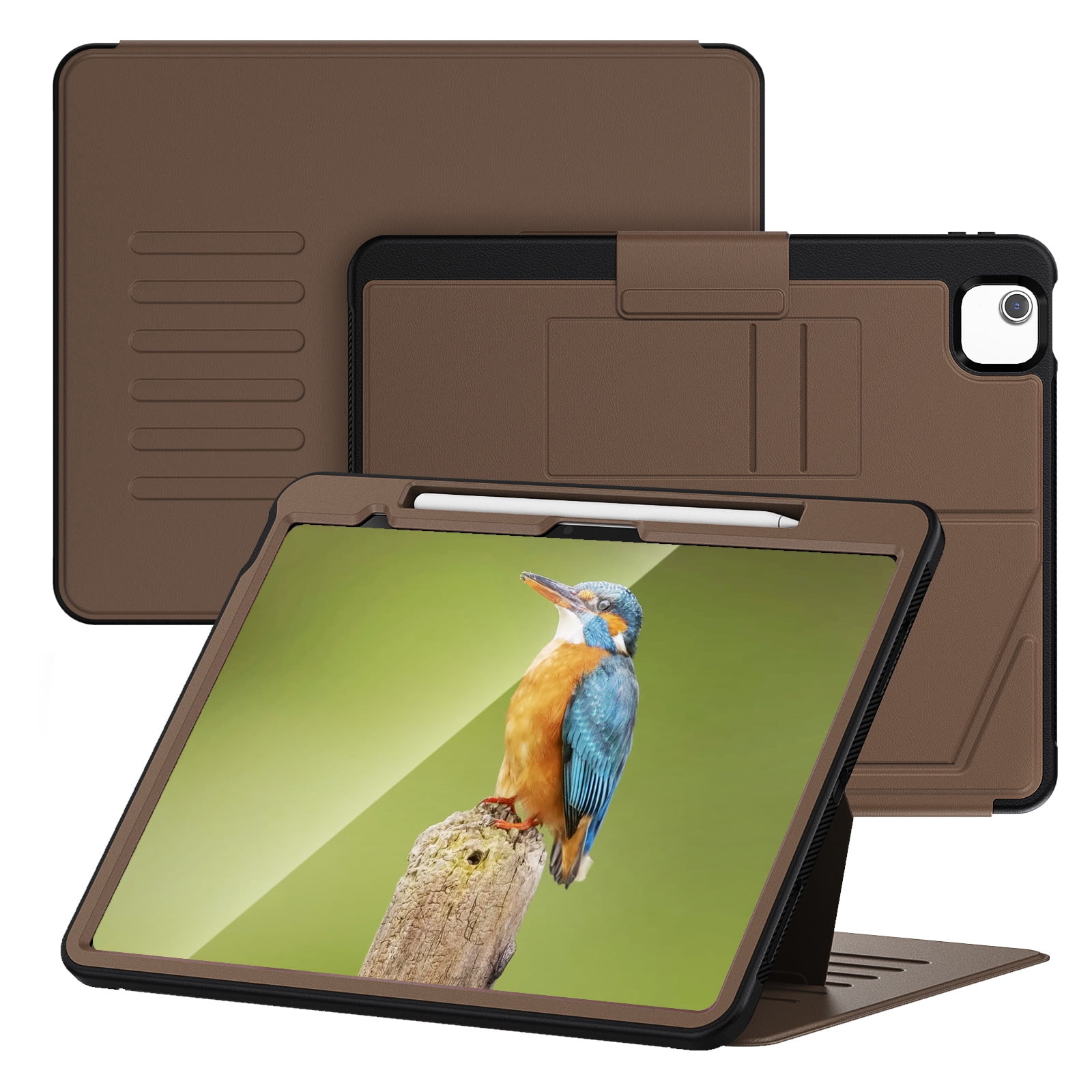 Protective Case for iPad Air 11 inch (M2) 2024 Cover, Flip Magnetic PU ...