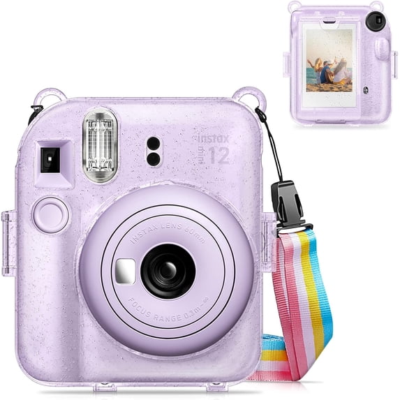 Protective Clear Case for Fujifilm Instax Mini 12 Instant Camera ...