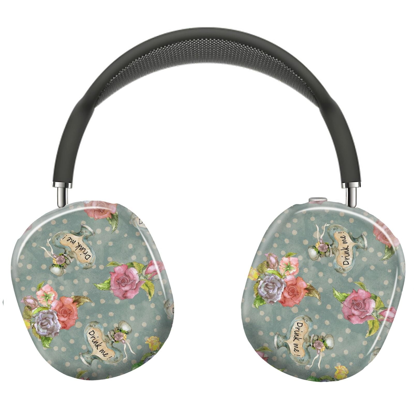 Protective Cover for AirPods Max Alice In Wonderland Seamless Patterns ...