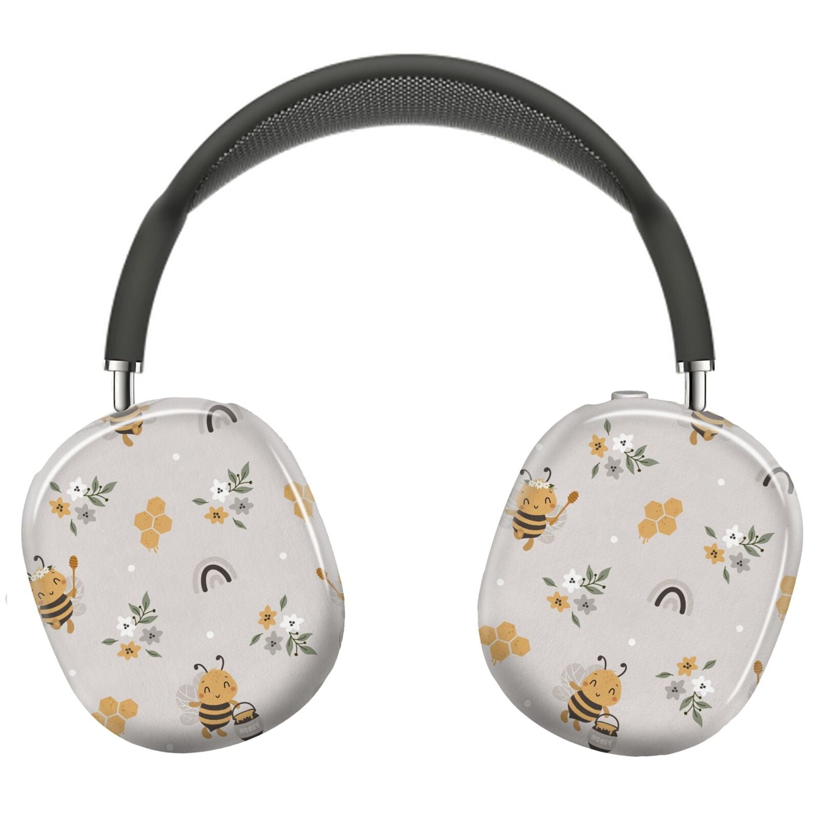 Protective Cover for AirPods Max Bee Happy Digital Papers=15 Headphones ...